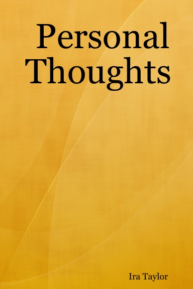 Personal Thoughts