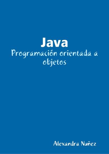 Java Programación orientada a objetos