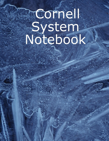 Cornell System Notebook