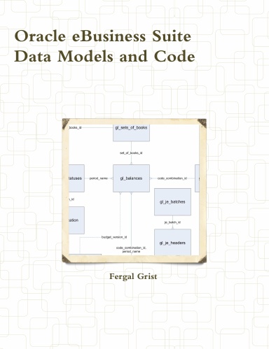 Oracle eBusiness Suite, Data Models and Code