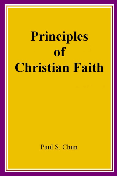 Principles of Christian Faith