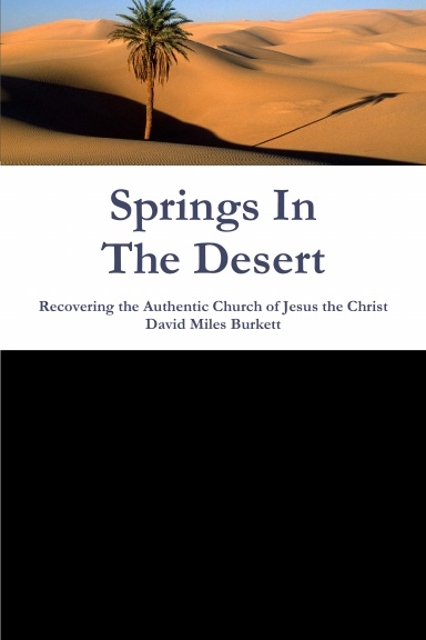 Springs In The Desert