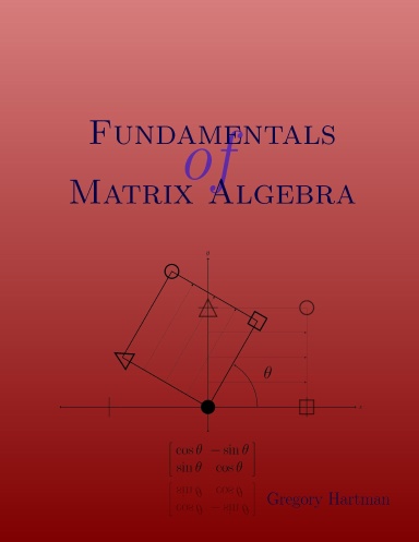 Fundamentals of Matrix Algebra
