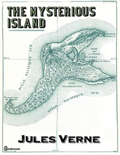 Mysterious Island Book Map