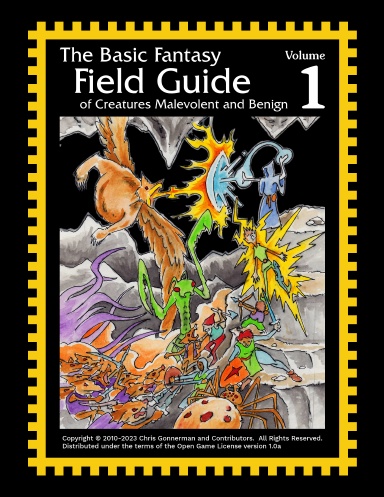 The Basic Fantasy Field Guide, Volume 1 (paperback)