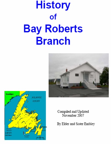 History of Bay Roberts Branch