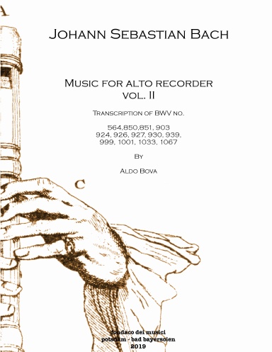 Music for alto recorder Vol. II
