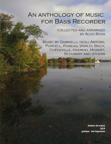 An Anthology of music for bass recorder