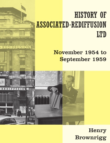 History of Associated-Rediffusion Ltd 1954-1959