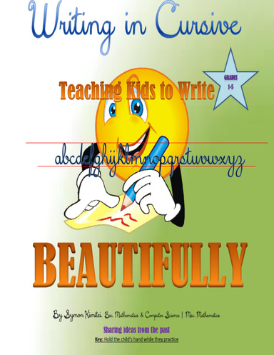 WRITING IN CURSIVE - TEACHING KIDS TO WRITE BEAUTIFULLY