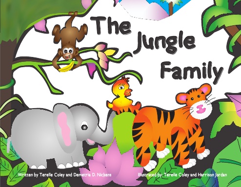 Jungle Cartoon Family