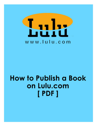 Lulu How-To PDF