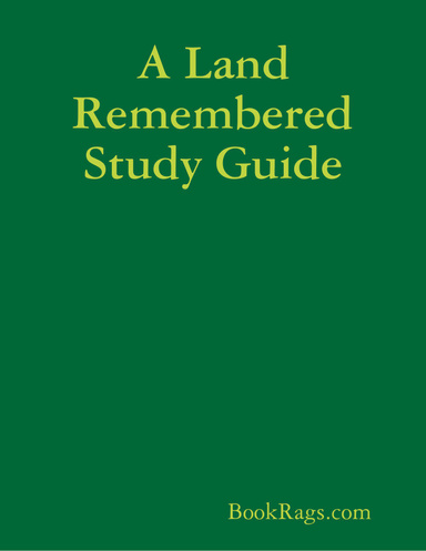 A Land Remembered Study Guide