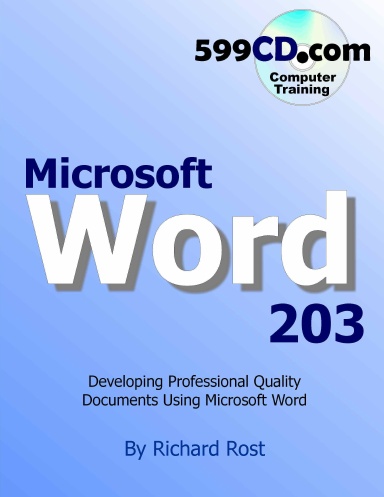 Microsoft Word 203 B&W