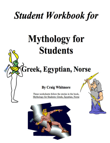 Mythology for Students: Greek, Egyptian, Norse Student Workbook
