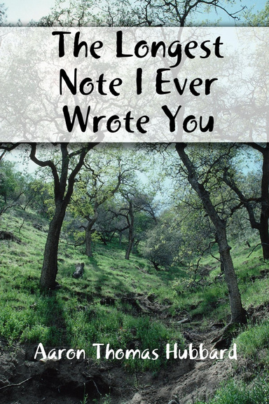 The Longest Note I Ever Wrote You