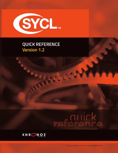 SYCL 1.2.1 Quick Reference