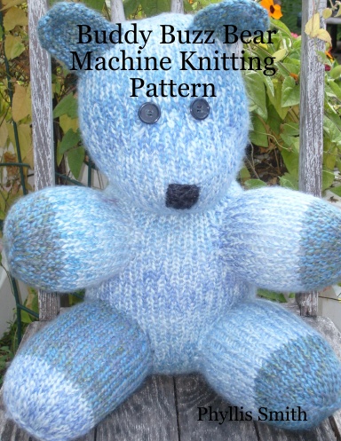 Buddy Buzz Bear Machine Knitting Pattern