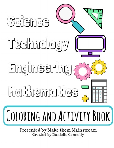Science, Technology, Engineering, and Mathematics Coloring and Activity ...
