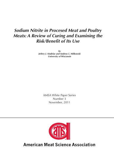Sodium Nitrite in Processed Meats