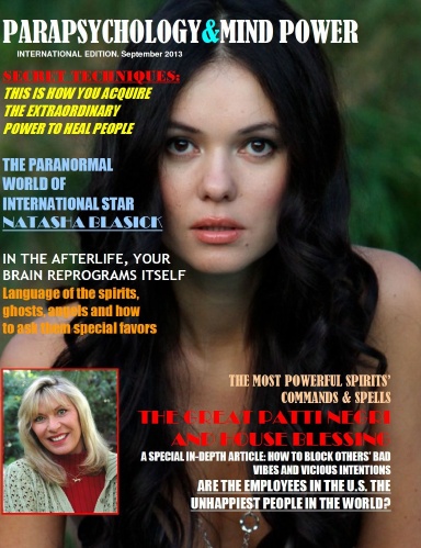 PARAPSYCHOLOGY & MIND POWER MAGAZINE. INTERNATIONAL ECONOMY- EDITION. September 2013.