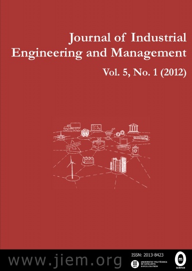 Journal of Industrial Engineering and Management Vol.5, No.1 (2012)