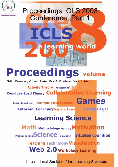 Proceedings ICLS 2008 Conference, Part 1