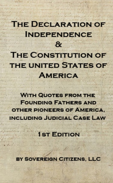SOVEREIGN CITIZENS POCKET CONSTITUTION