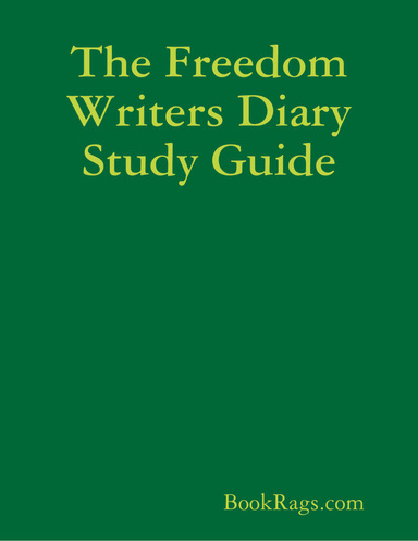 The Freedom Writers Diary Study Guide