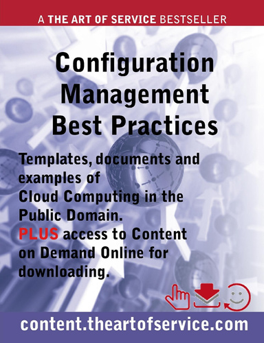 Configuration Management Best Practices - Templates, Documents and ...
