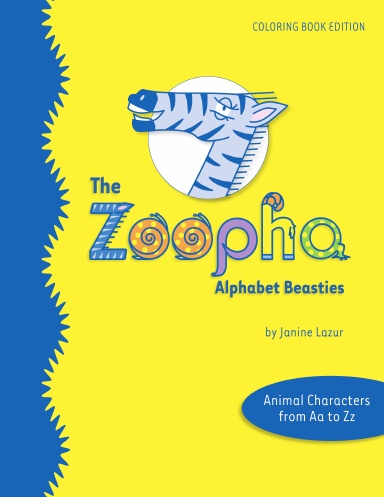 The Zoopha Alphabet Beasties: Animal Characters from Aa to Zz (Coloring ...
