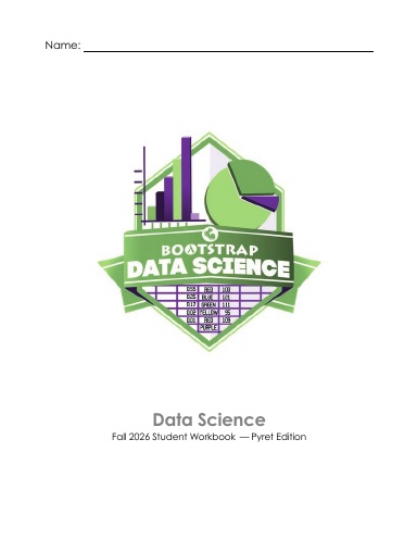 Bootstrap:Data Science - Pyret (2026)