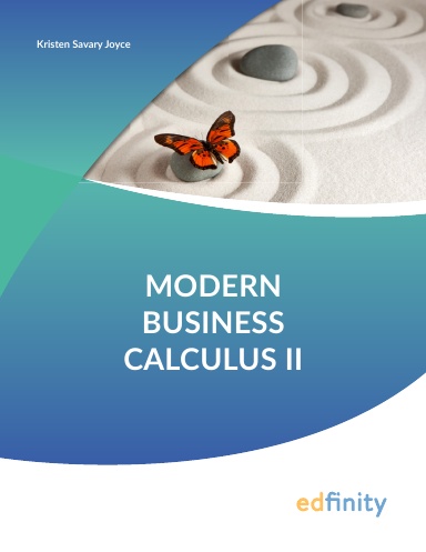 Modern Business Calculus II