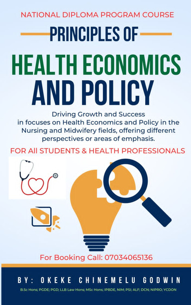 Principles of Health Economics and Policy for Nursing and Midwifery ...