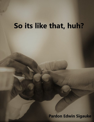 So its like that, huh?