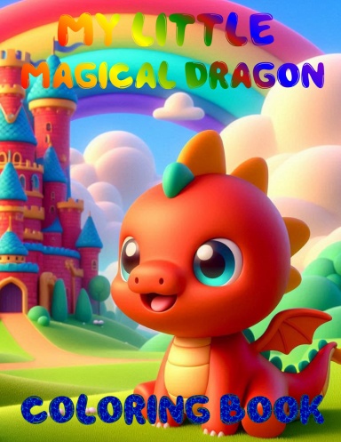 My Little Magical Dragon Coloring Book