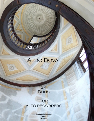24 DUOS for alto recorders