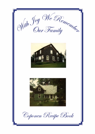 Coponen Family Recipe Book
