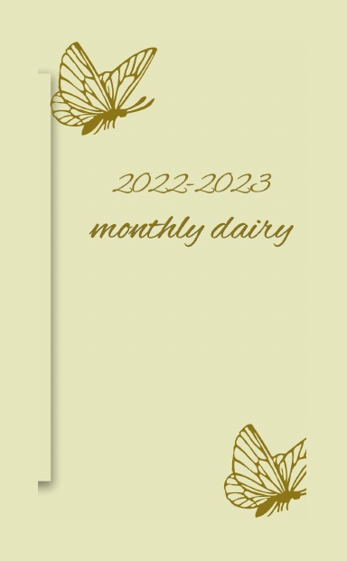 2022-2023 Academic Planner - Weekly Monthly Planner 2022-2023 with Tabs ...