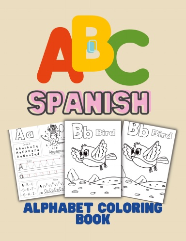 Spanish Alphabet Coloring Book