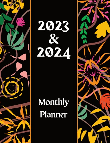 2023 & 2024 Monthly Planner