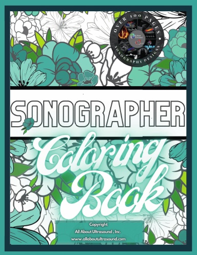 Sonographer Coloring Book