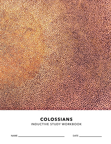 Colossians Inductive Study Workbook
