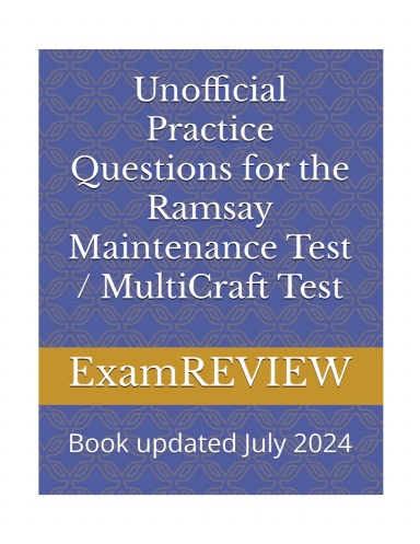 Unofficial Practice Questions for the Ramsay Maintenance Test ...