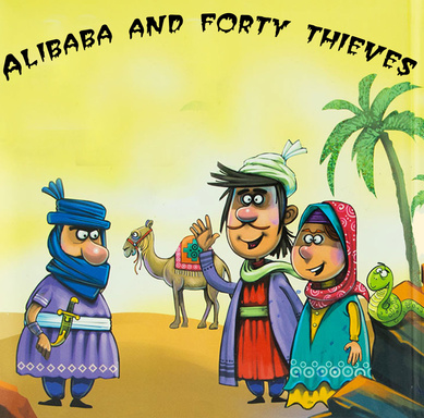 story Alibaba and forty thieves
