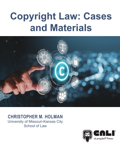 Copyright Law: Cases and Materials