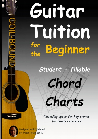 Guitar Tuition for the Beginner - Student Fillable Chord Charts - Coil ...