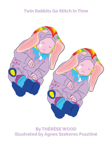 Twin Rabbits go Stitch in Time