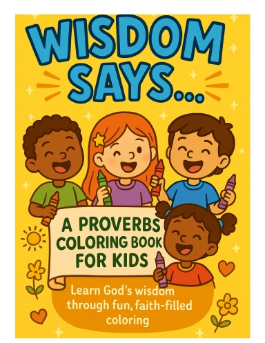 Wisdom Says... A Proverbs Coloring Book For Kids