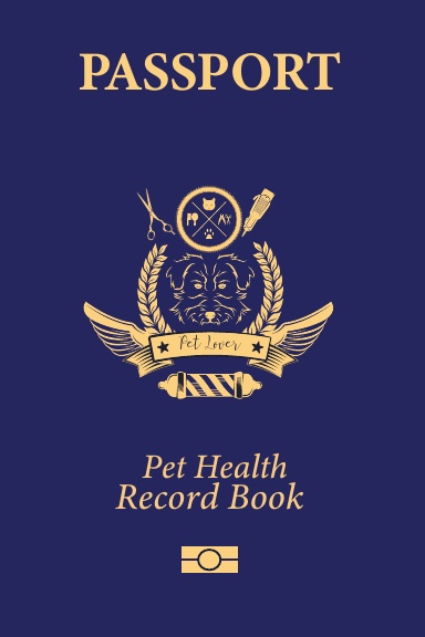 Pet Passport: Pet Health Record Book